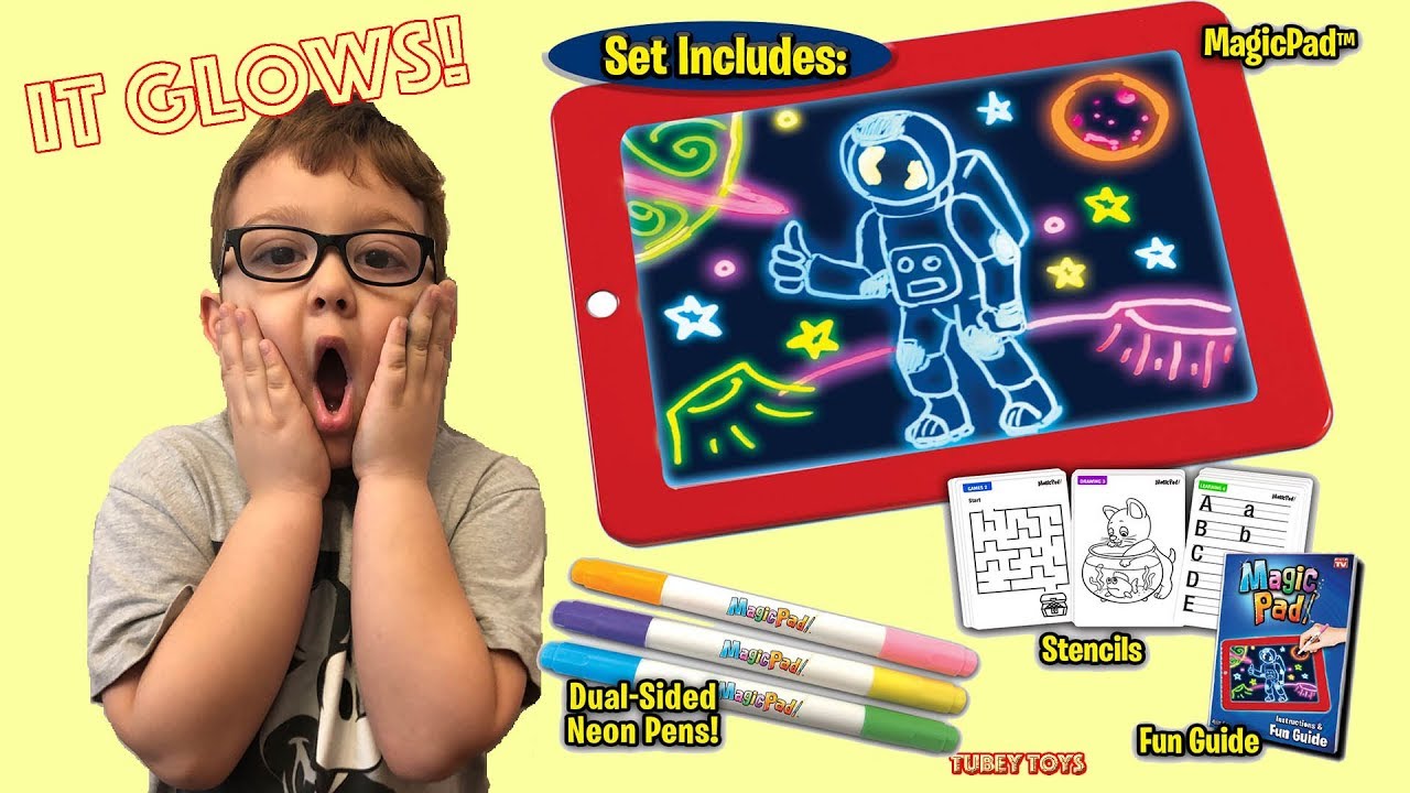 Toys for Kids MagicPad Writing Tablet Coloring Pictures on the Go and ...
