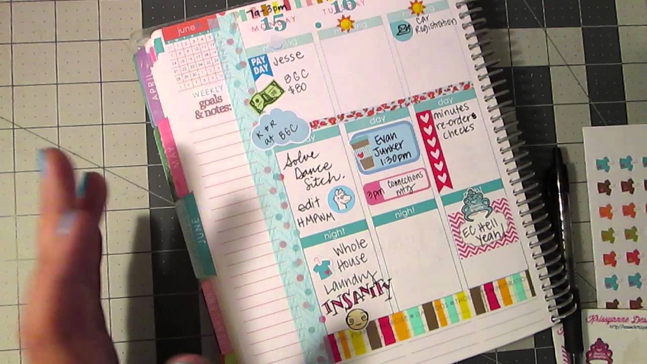 Hot Mess Plan With Me June (Part 2) - YouTube