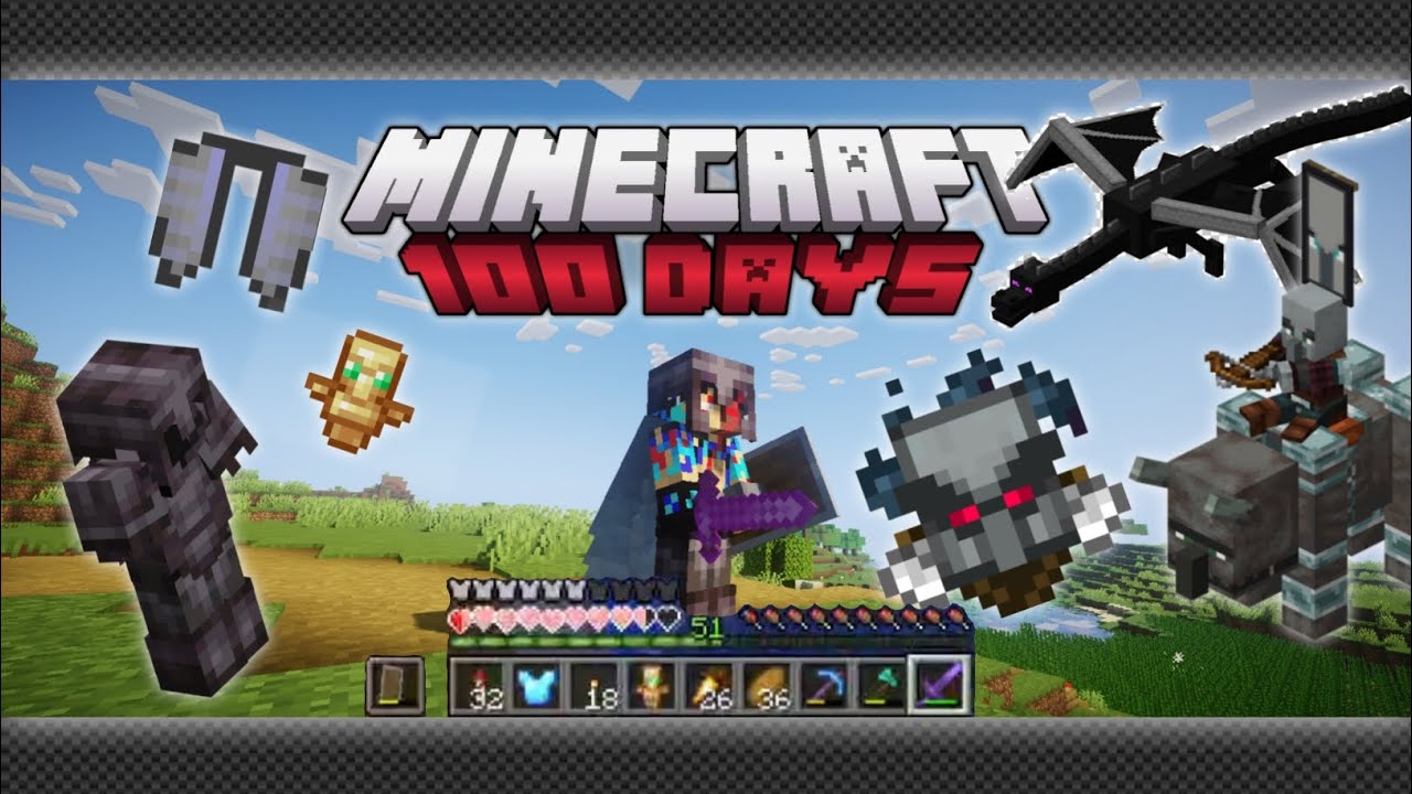 [100 Hari] Minecraft Java Edition Tapi Di HP - YouTube