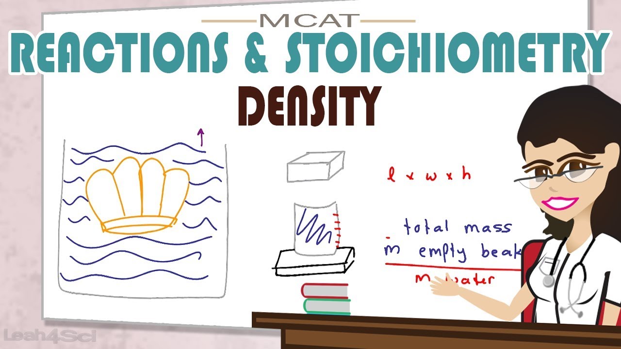 Density Definitions and Calculations for the MCAT - YouTube