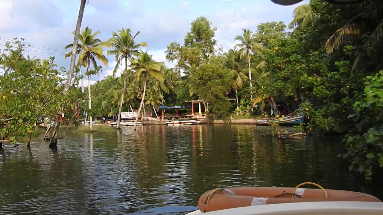 poovar backwater boathouses and resorts - YouTube