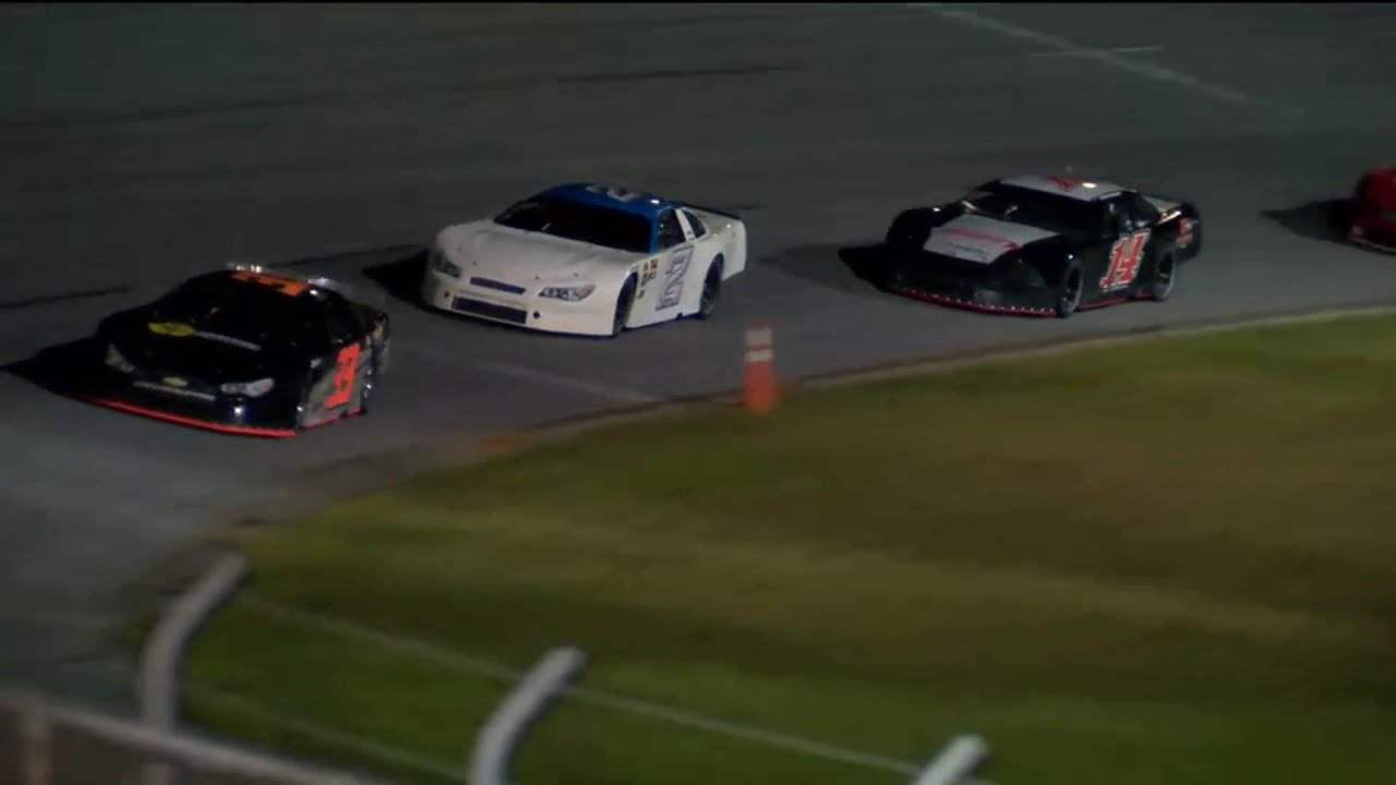 Mobile International Speedway (pro late models) - YouTube