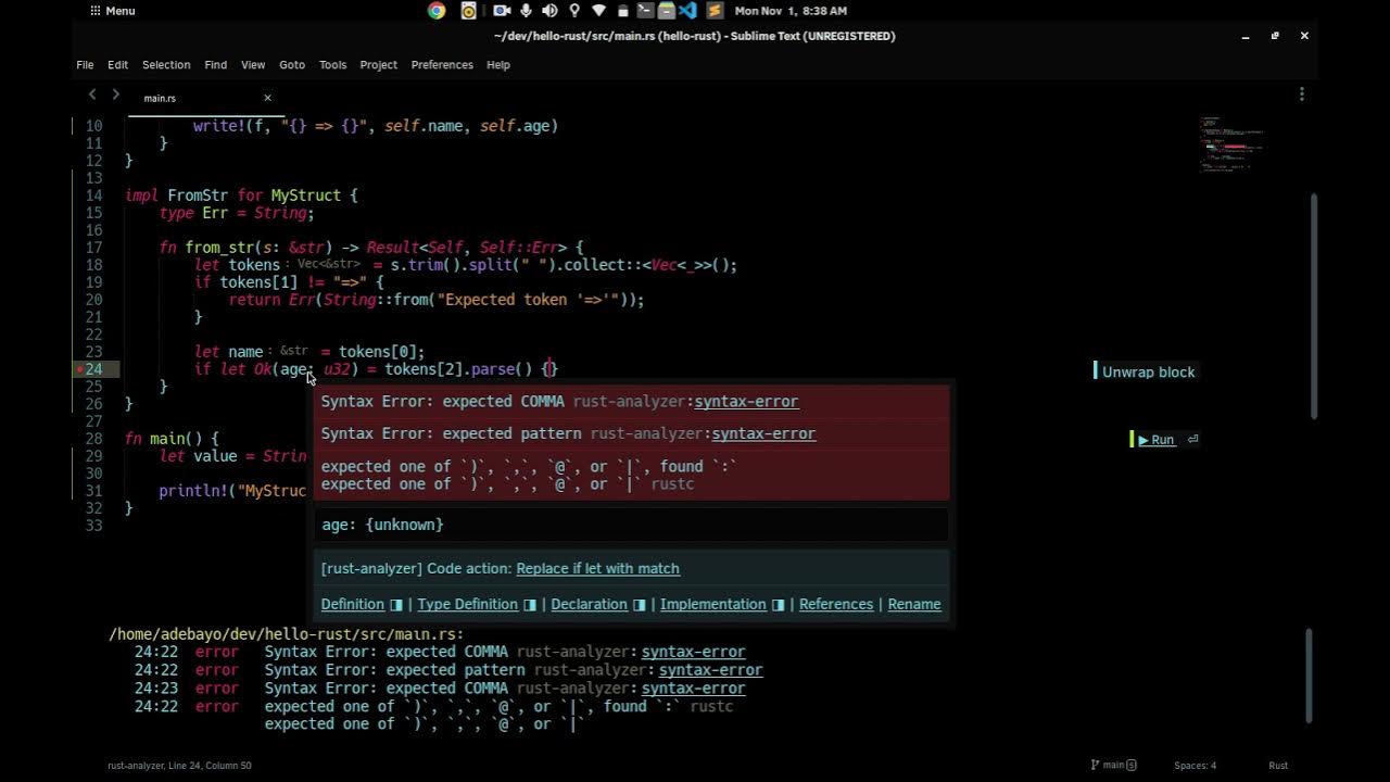 16. Converting To & From Strings | Rust Programming Language Tutorial ...