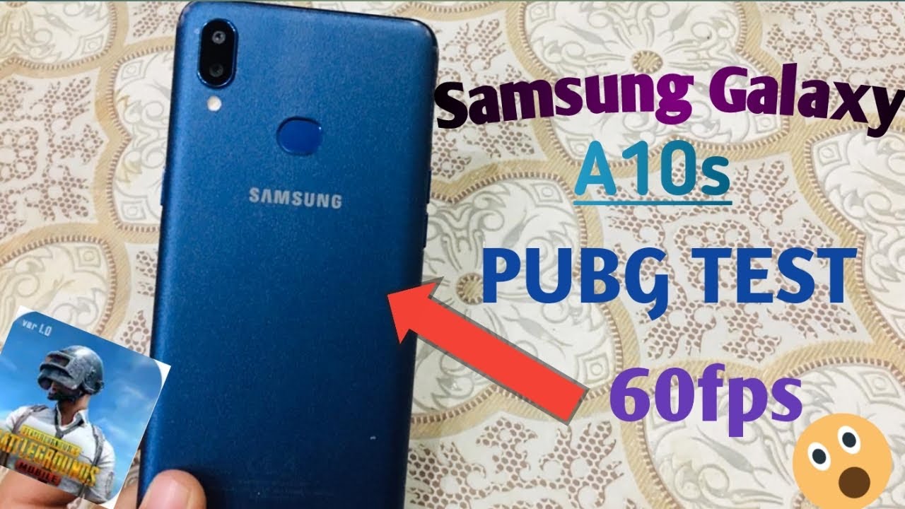 Samsung Galaxy A10s PUBG Test in 2020| Hunain Shafiq - YouTube
