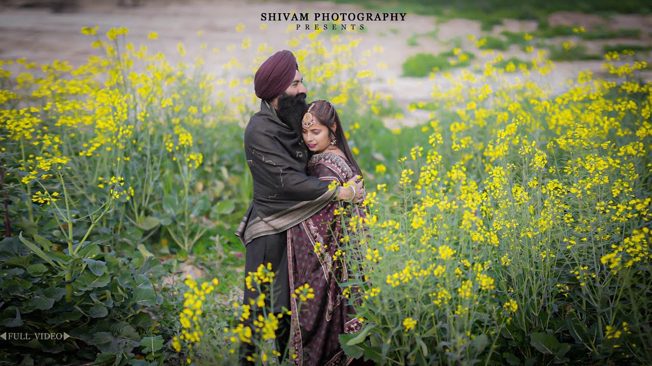 4k BEST OLD STYLE PUNJABI PRE WEDDING 2024 || MANPREET & ARANVIR || SHIVAM PHOTOGRAPHY PHAGWARA ...