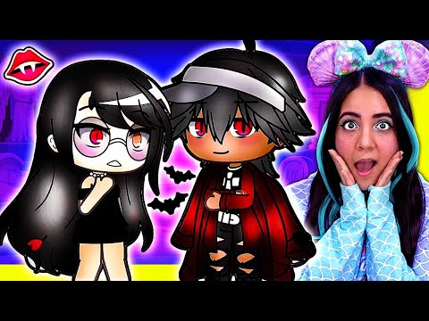 Not A Normal Vampire...🧛🦇 Gacha Life Mini Movie Love Story Reaction