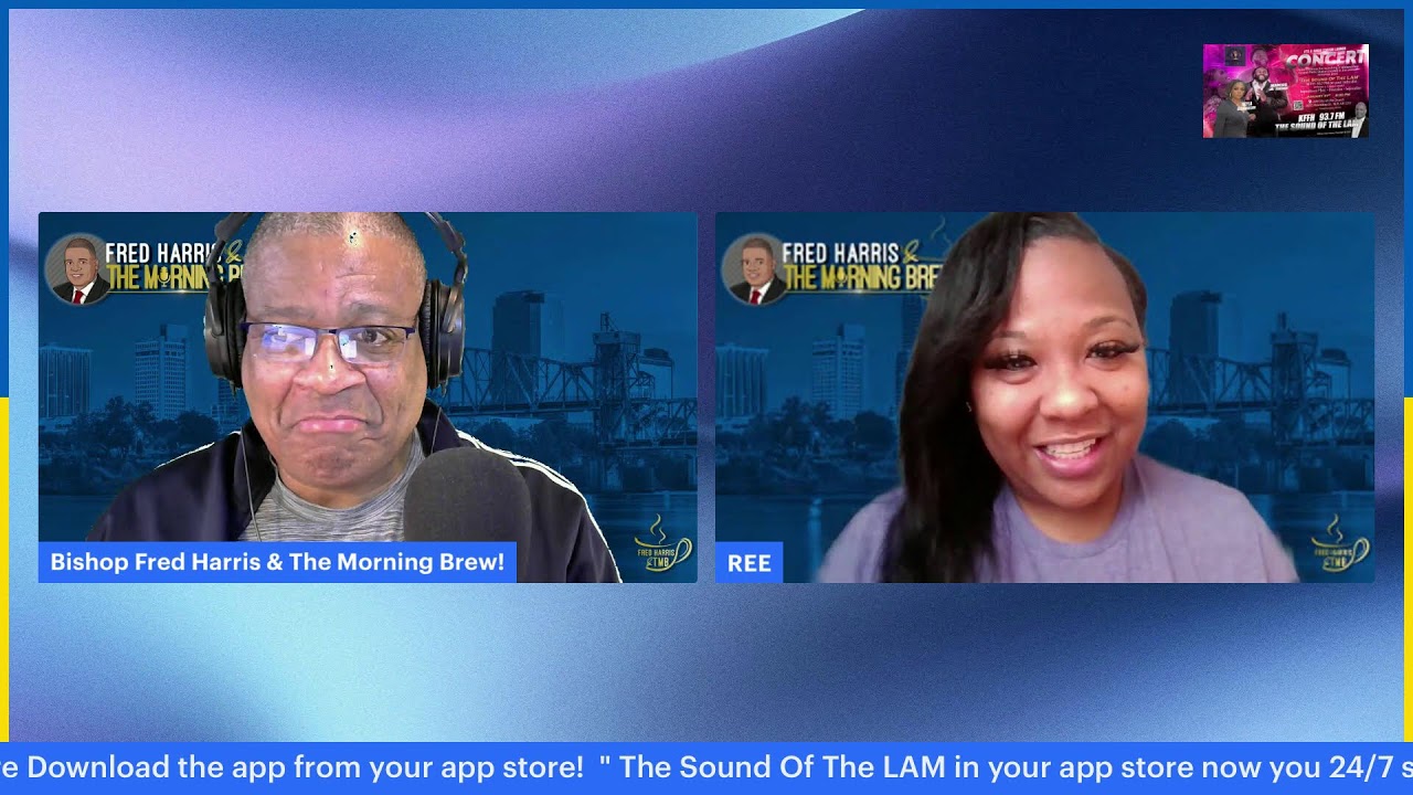 Bishop Fred Harris & The Morning Brew! "Happy Snow Friyay 2025" Live ...