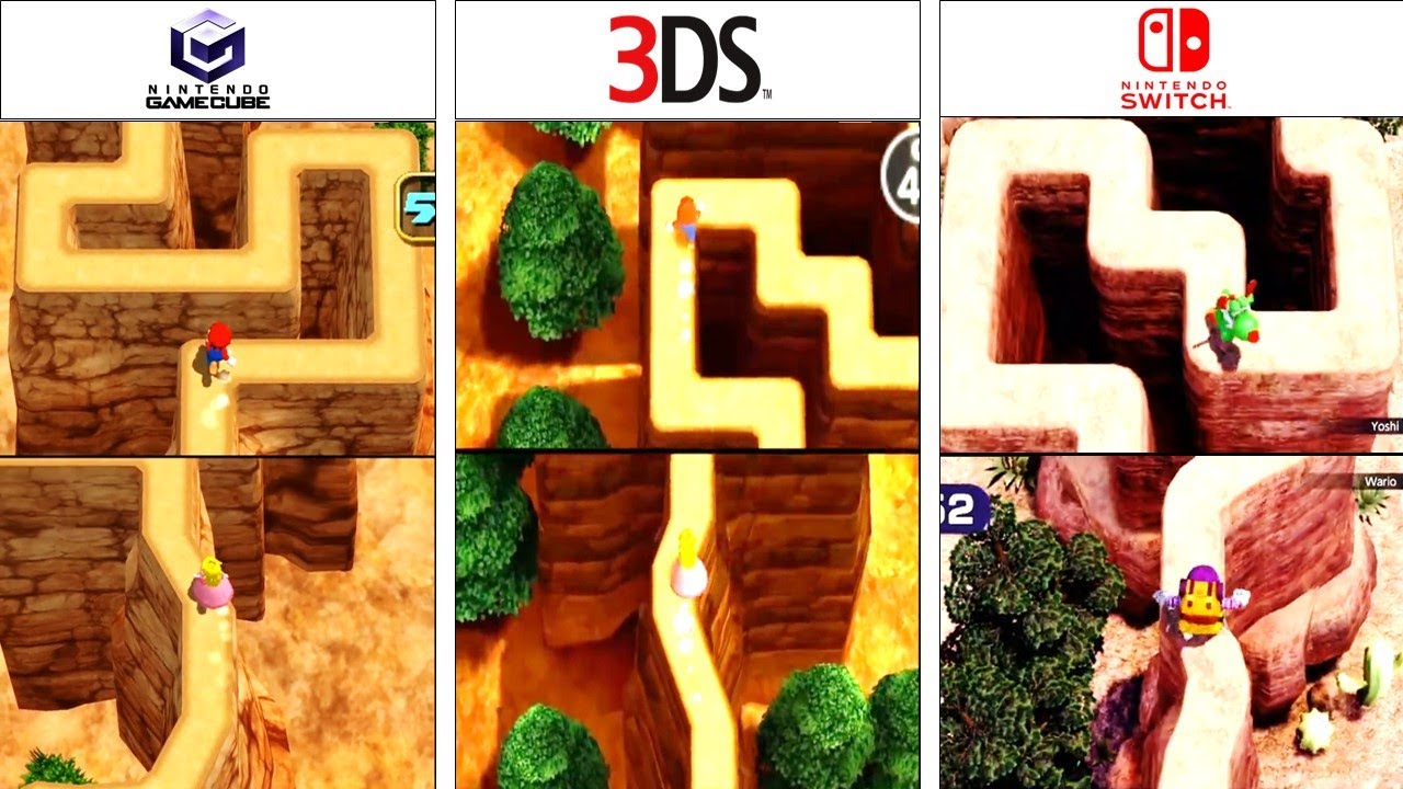 Evolution of Paths of Peril Minigame in Mario Party Series (2002 - 2022 ...