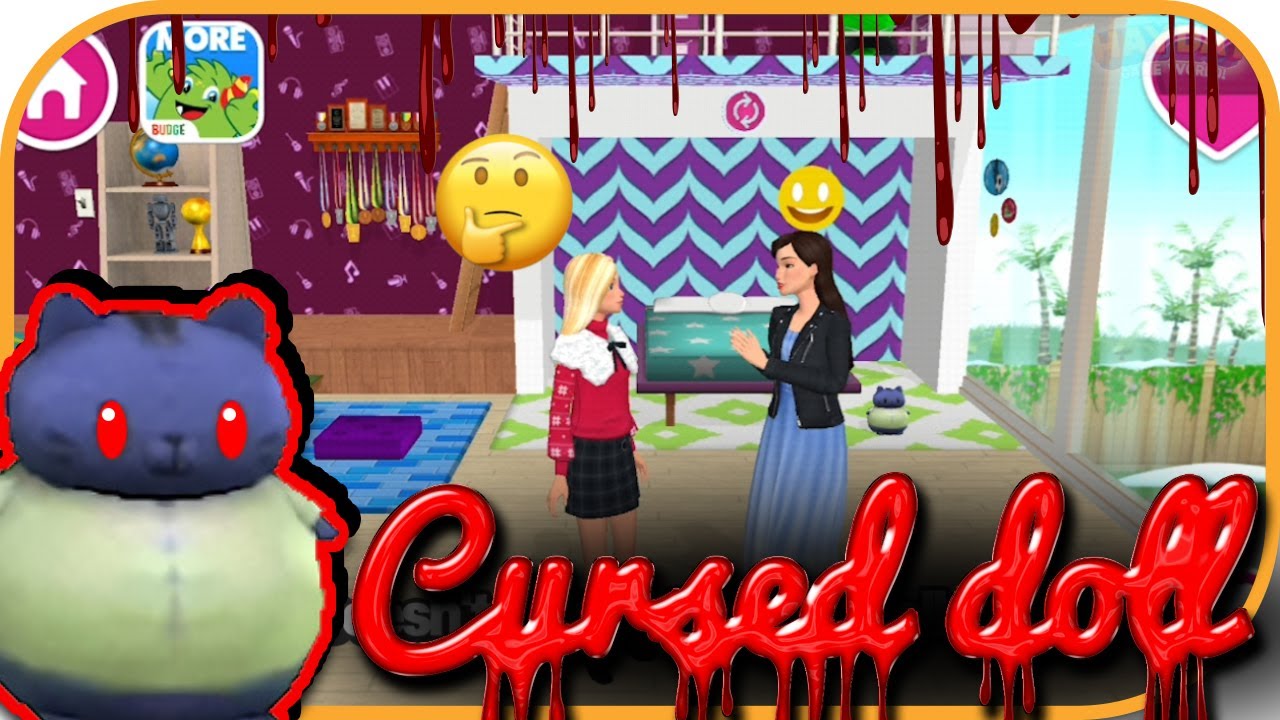 Scary Story | Cursed Doll | Barbie Dreamhouse Adventures 923 | Budge ...