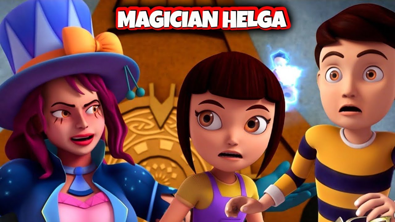 #rudra Cartoon | Magician Helga | Kids Only - YouTube