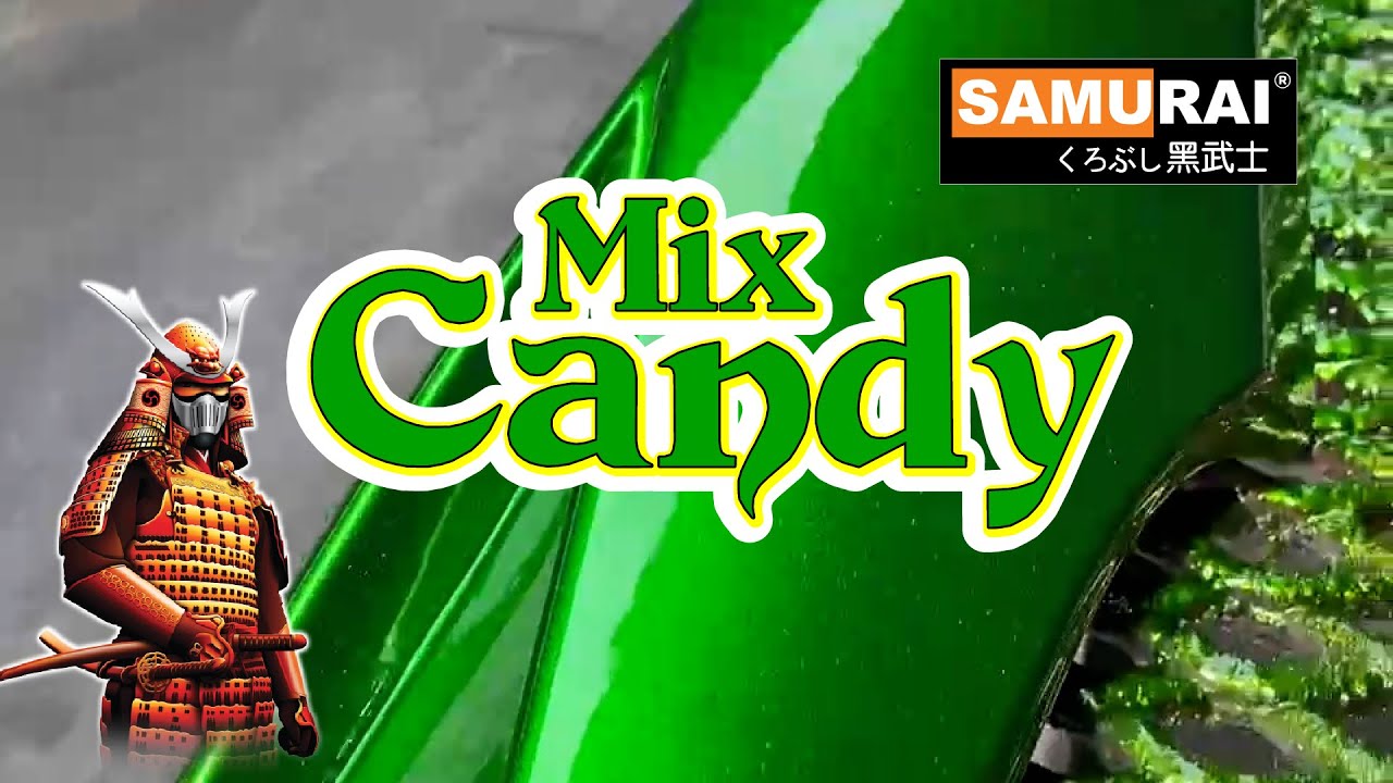 REPAINT COVERSET LC MIX CANDY RARE | Samurai Paint Malaysia - YouTube