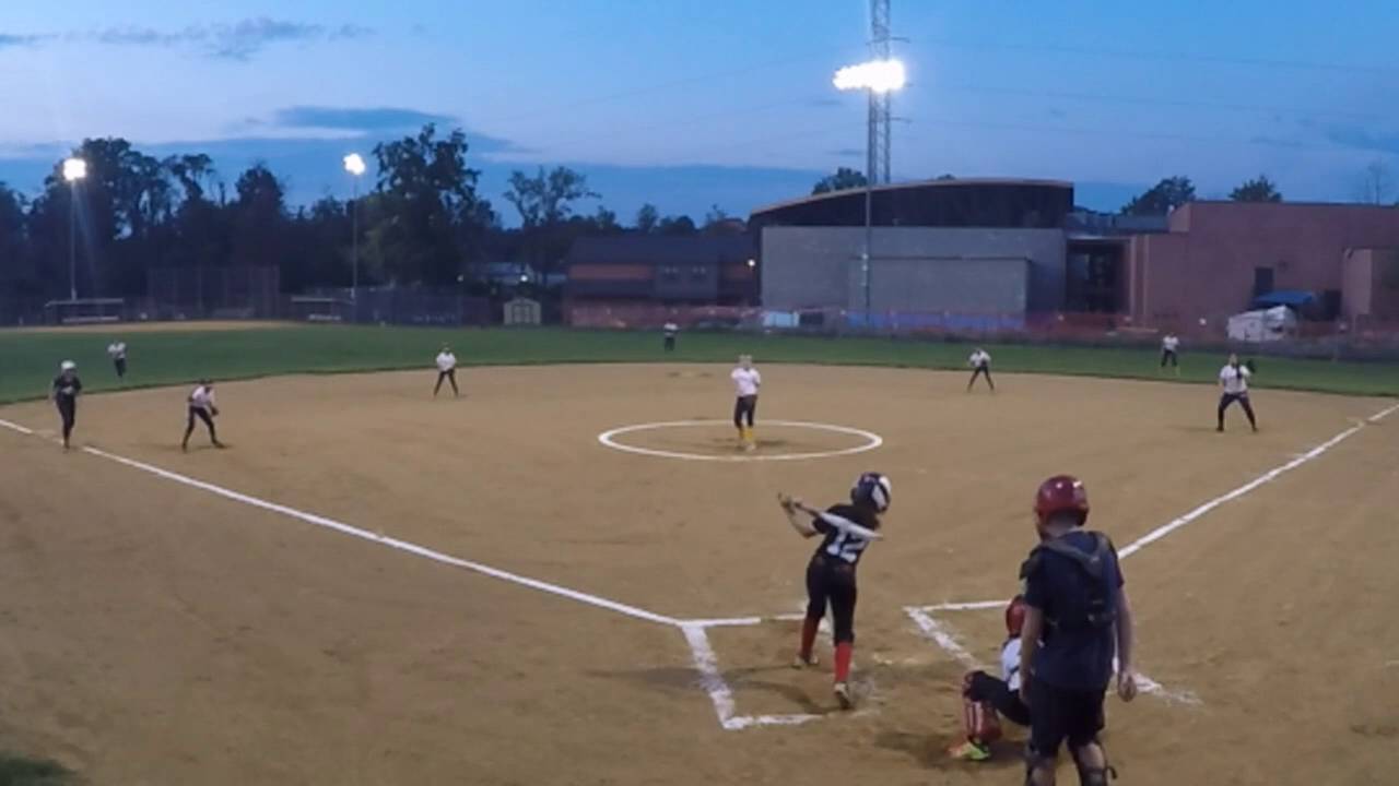 Sara - Drop 3rd, out at 1st (Scrimmage Velocity) - YouTube