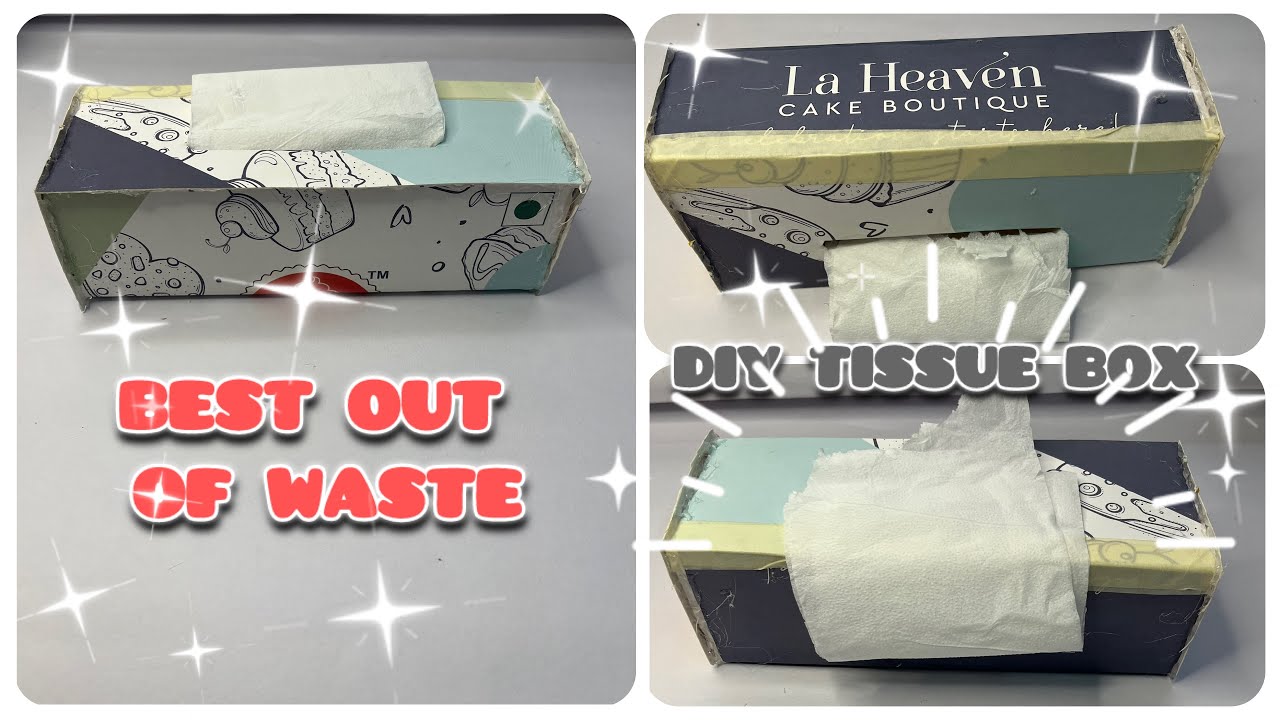 How To Make Easy Best Out Of Waste || Tissue Box || Best Out Of Waste ...