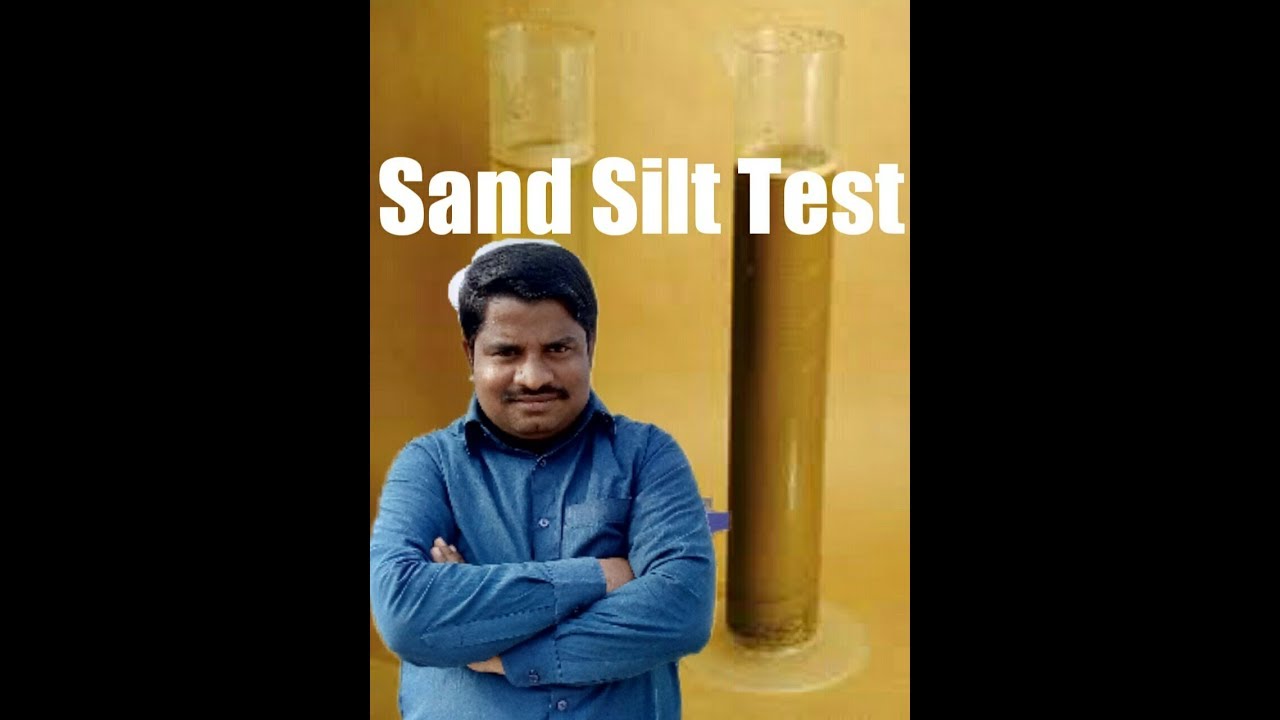 Sand Silt Test DC Engineer - YouTube