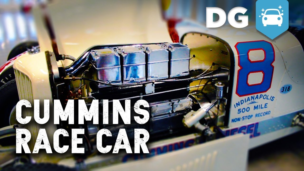 The Legendary No. 8 Cummins Diesel Indycar - YouTube