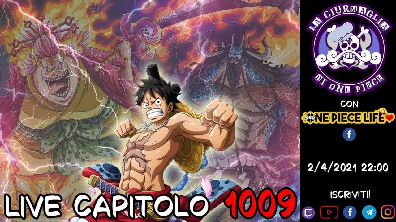 One Piece capitolo 1009 - YouTube