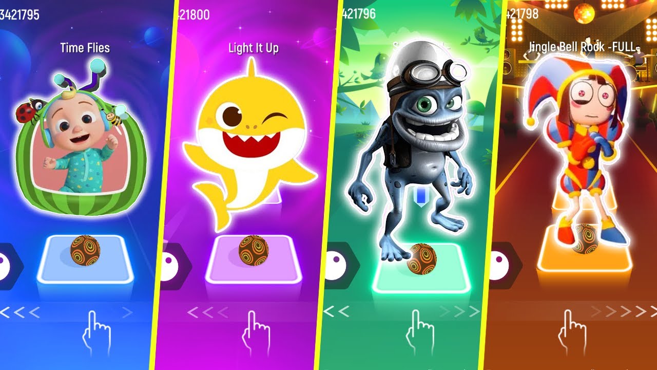 Cocomelon 🆚 Baby Shark 🆚 Crazy Frog 🆚 Digital Circus - Who Will Win ...