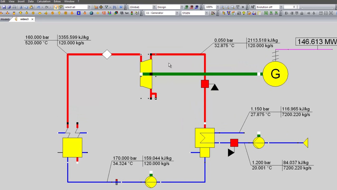 EBSILON Professional Display of calculation results - YouTube