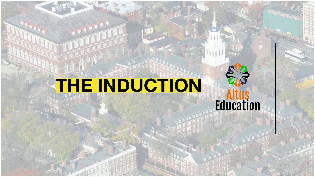 Altus Education : The Induction Process - YouTube