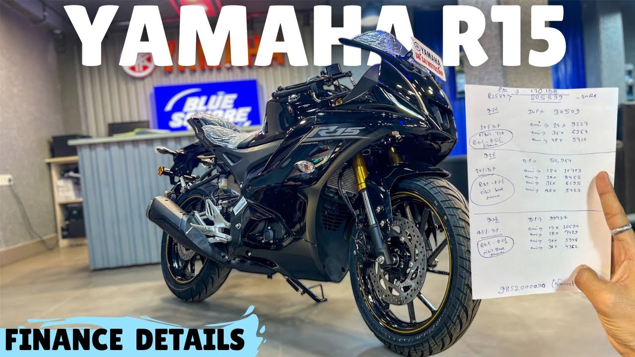 🔥 2025 Yamaha R15 Finance Details | EMI, Down Payment, Interest Rate ...
