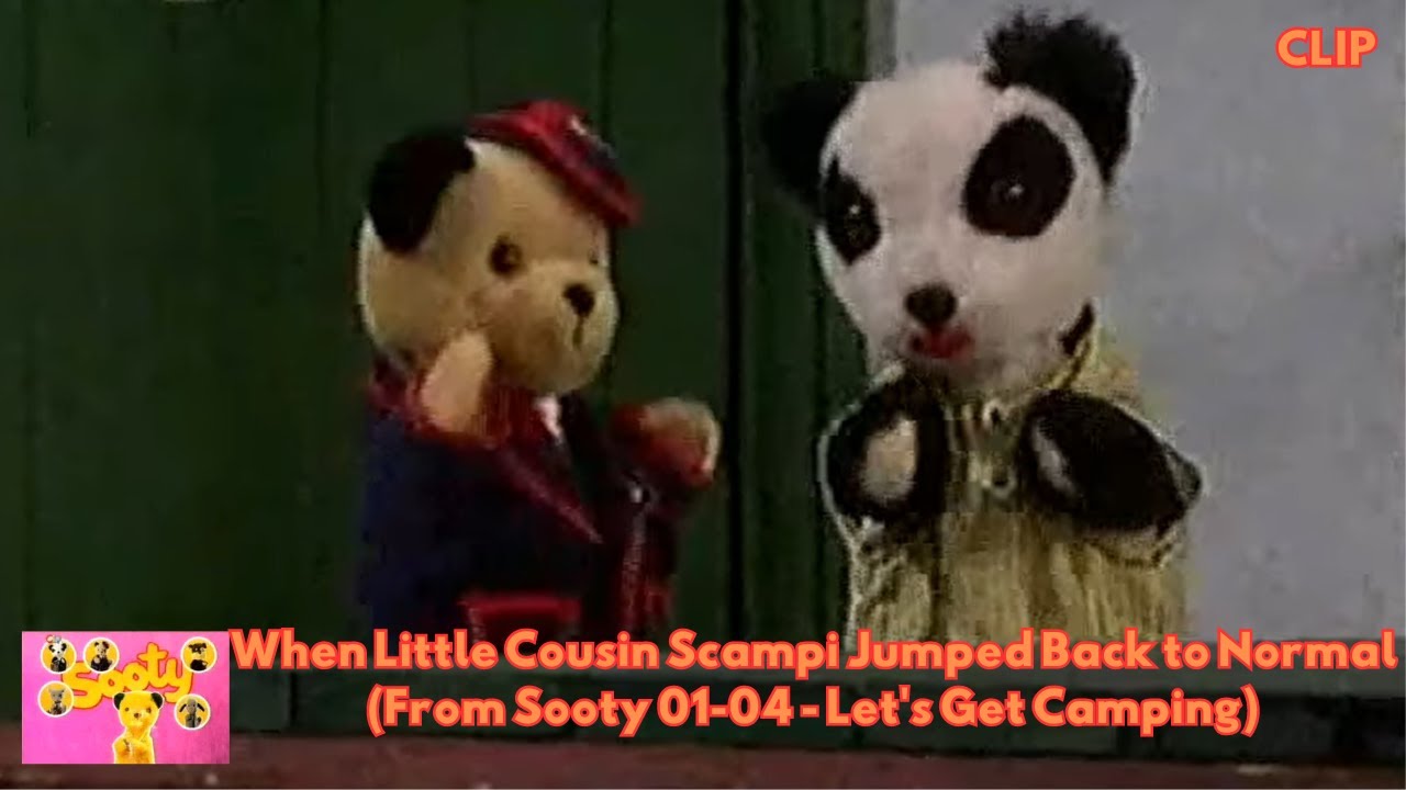 When Little Cousin Scampi Jumped Back to Normal (From Sooty 01-04 - Let ...