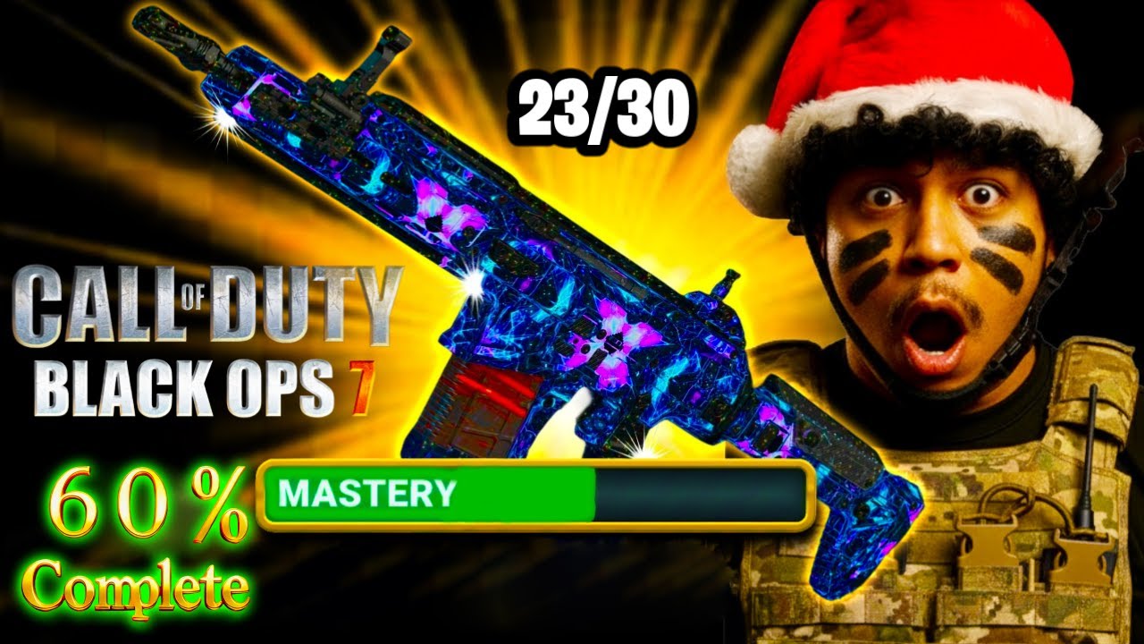 ROAD TO MASTERY CAMO SINGULARITY in BO7! (23/30 DONE) - YouTube