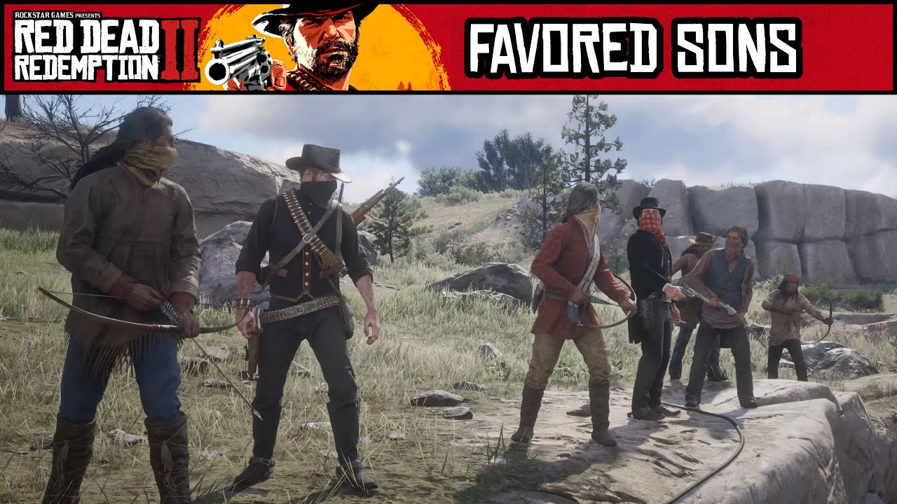 Red Dead Redemption 2 - Favored Sons (Gold Medal) - YouTube