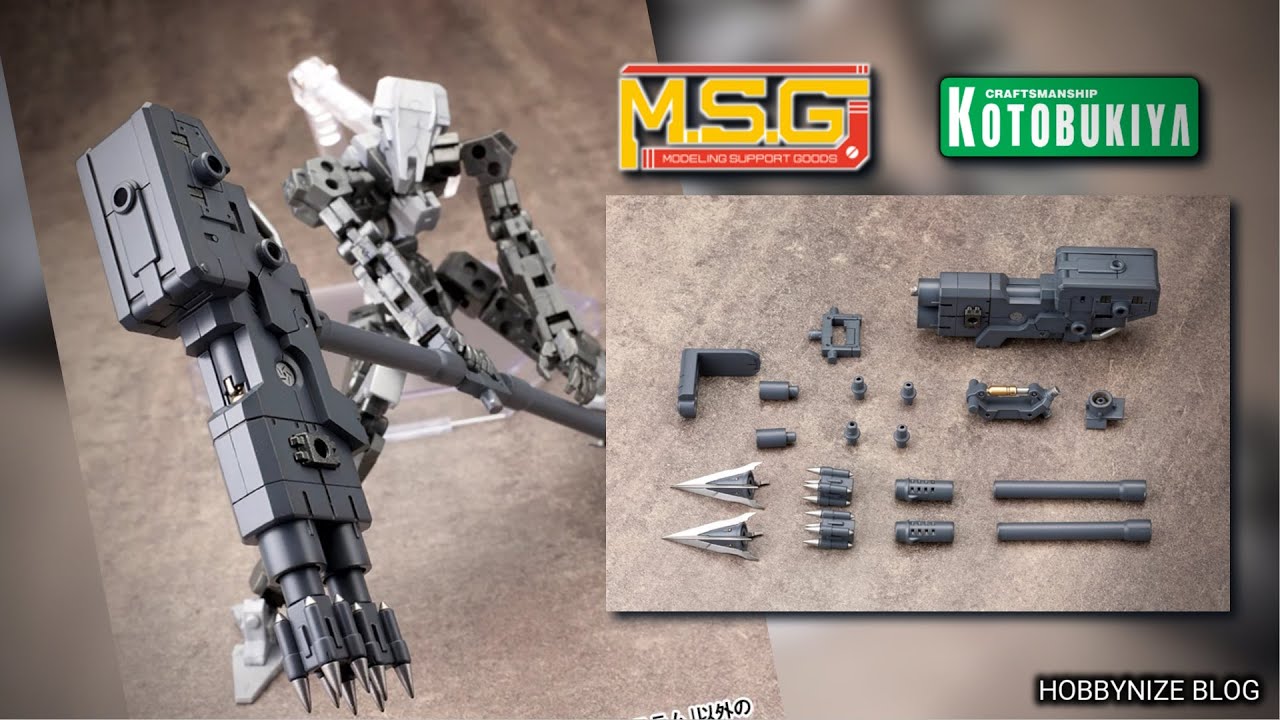 M.S.G Modeling Support Goods Heavy Weapon Unit 10 Violence Ram by ...