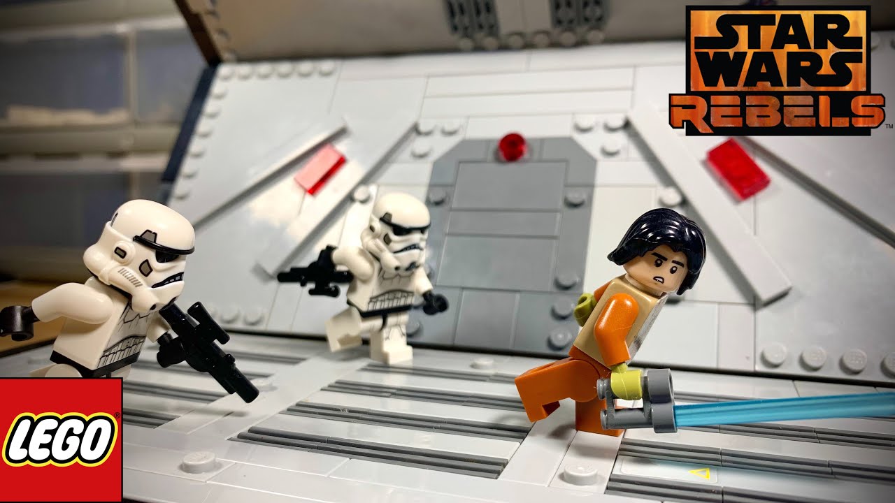 LEGO Star Wars Rebels "Escaping Prison" MOC! - YouTube