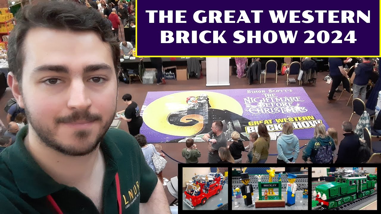 Lego train heaven! - Great Western Brick Show 2024 VLOG - YouTube