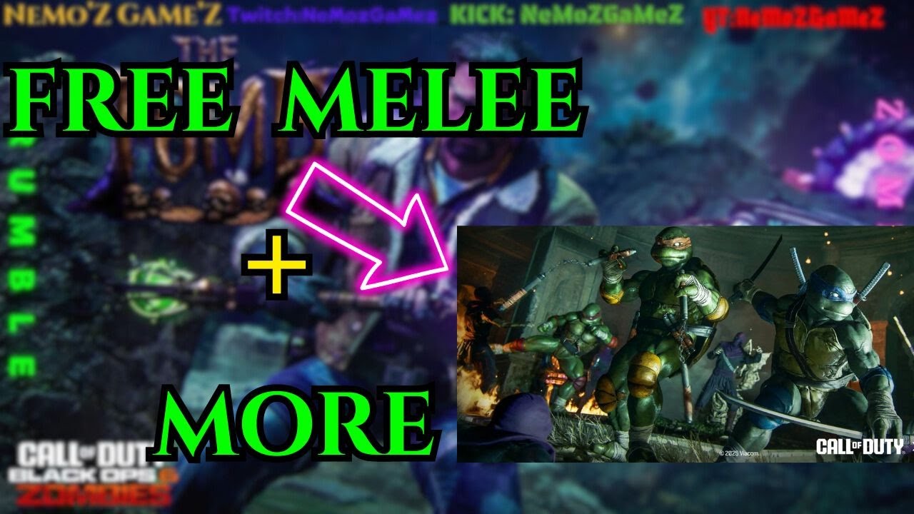 Call Of Duty The Armory Free TMNT Melee War Machine + More BO6 2 Minute ...