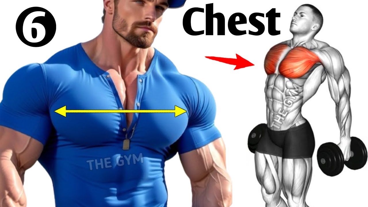 6 Powerful Chest Exercises for a Bigger Stronger Chest - YouTube