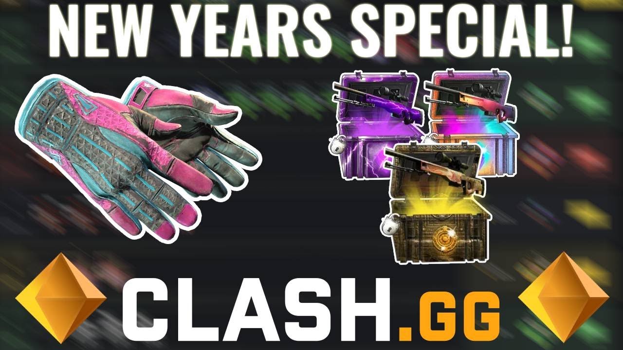 HUGE STARTING BALANCE ON CLASH.GG FOR A NEW YEAR'S SPECIAL! MASSIVE FN ...