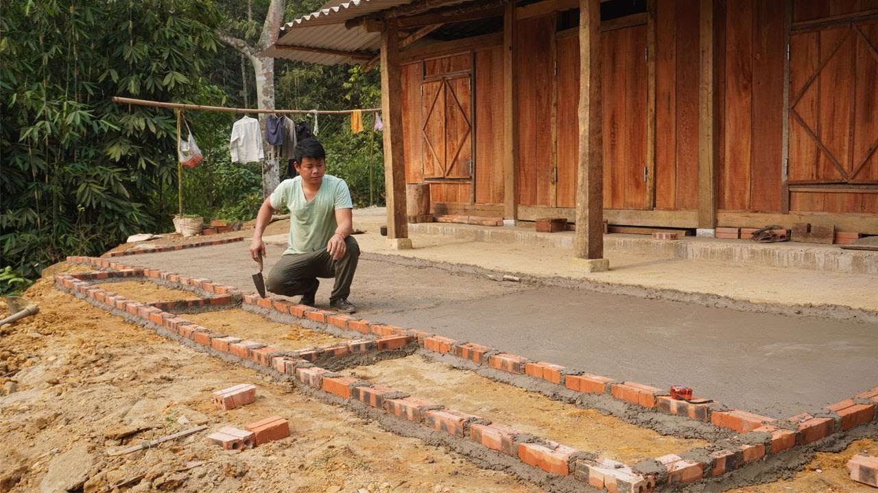 Full Video: Two Days Building Farm Complete Cabin House, Pour a ...