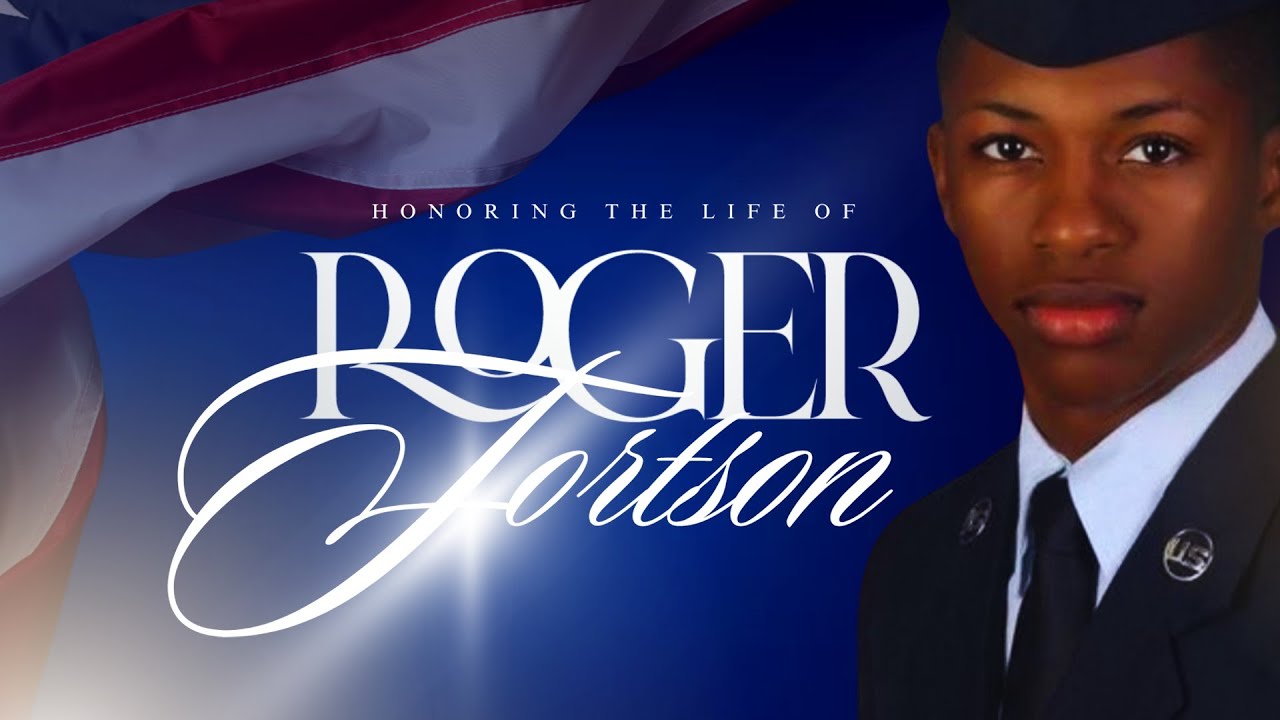 Funeral Service for Senior Airman Roger Fortson | Atlanta, GA - YouTube