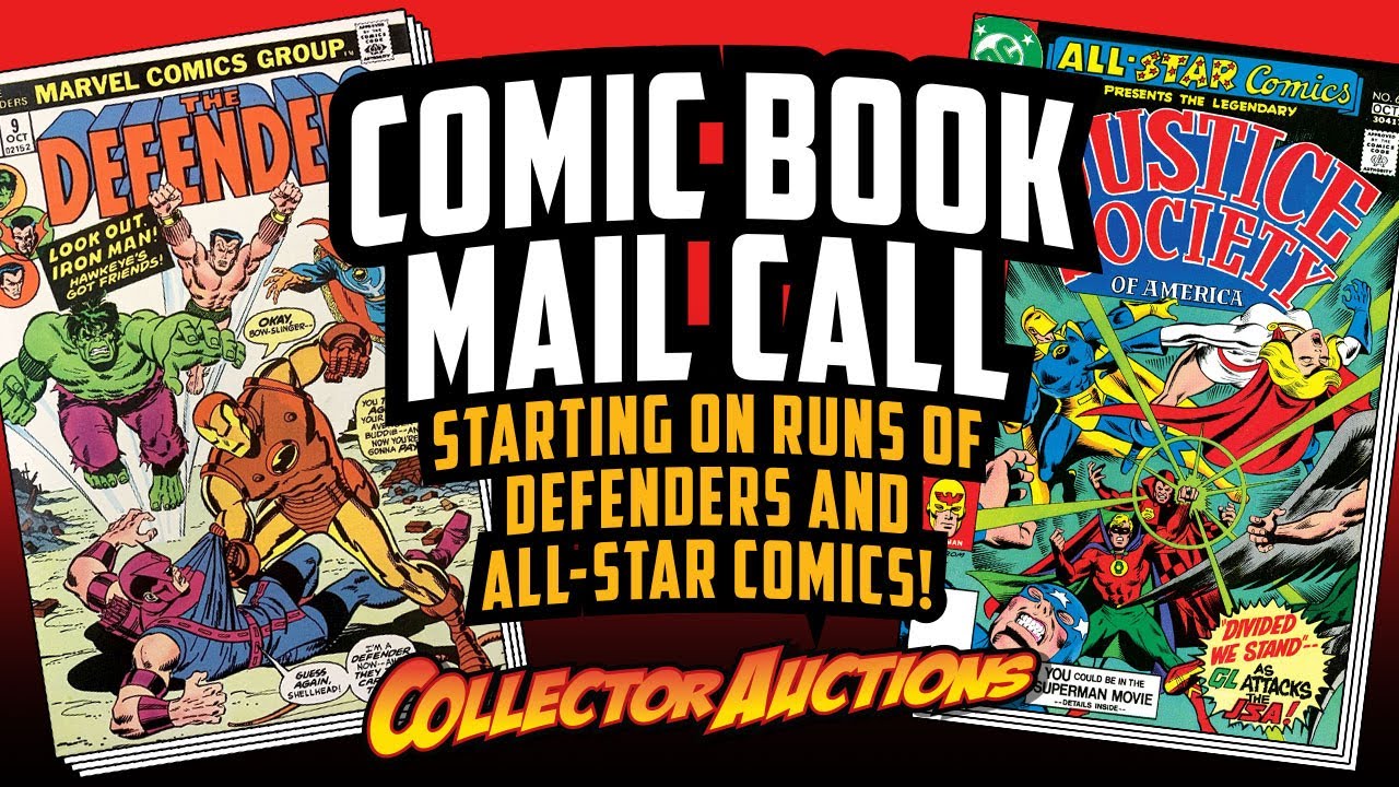 Comic Book Mail Call - Starting runs of Defenders and All-Star Comics ...