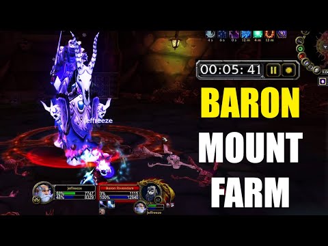 Baron Mount Farm - Under 6 Min - Mage (WOTLK Classic) - YouTube
