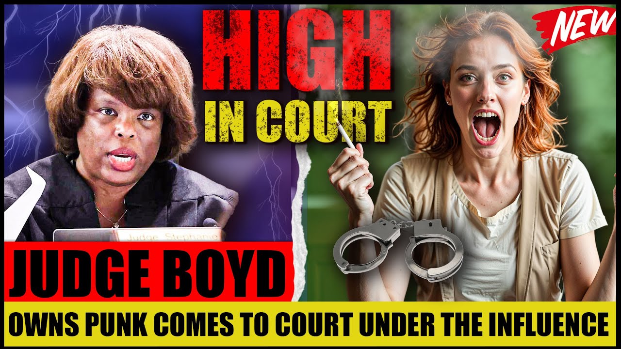 Judge Boyd Owns an Entitled Punk Who Comes to Court Under the Influence ...