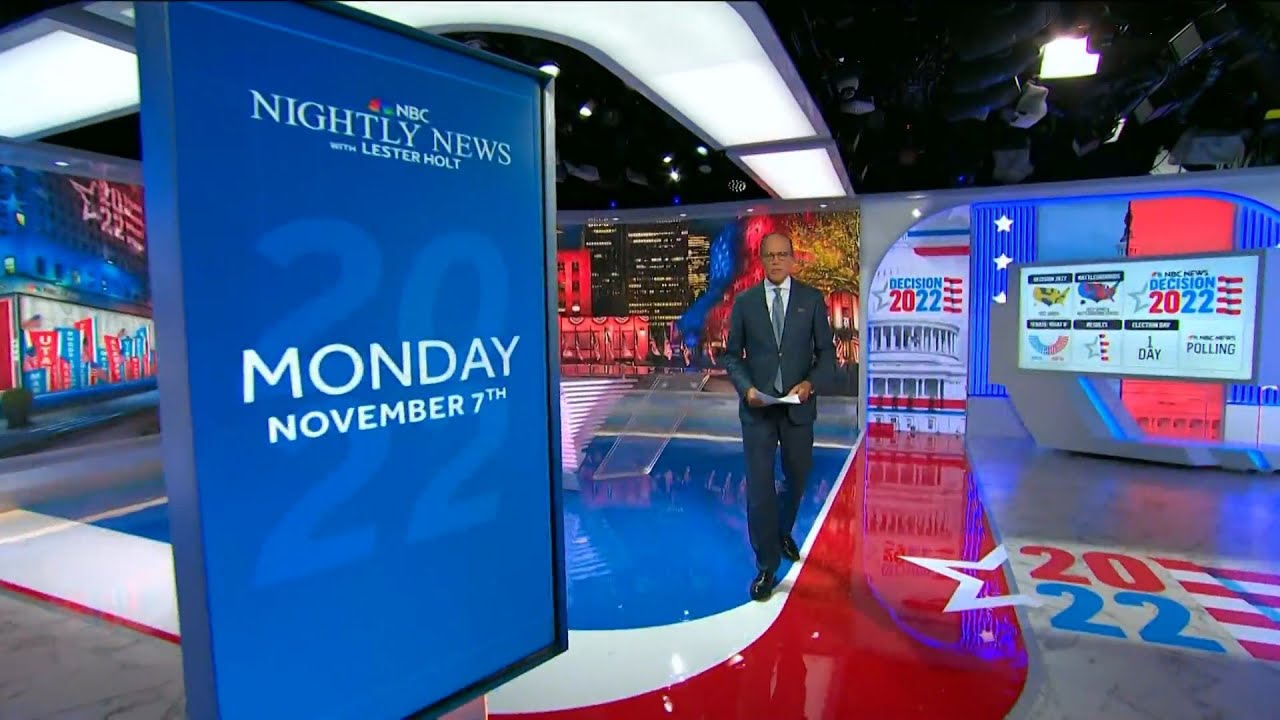 Nbc Nightly News Set 2022