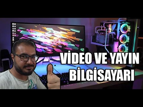 UYGUN FİYATLI VİDEO VE YAYIN BİLGİSAYARI TOPLAMA w/GÖLGE