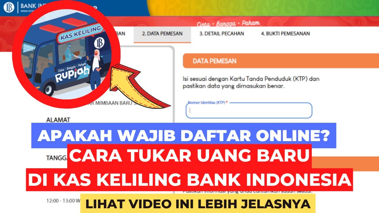 Cara Penukaran Uang Melalui Mobil Kas Keliling Bank Indonesia - YouTube