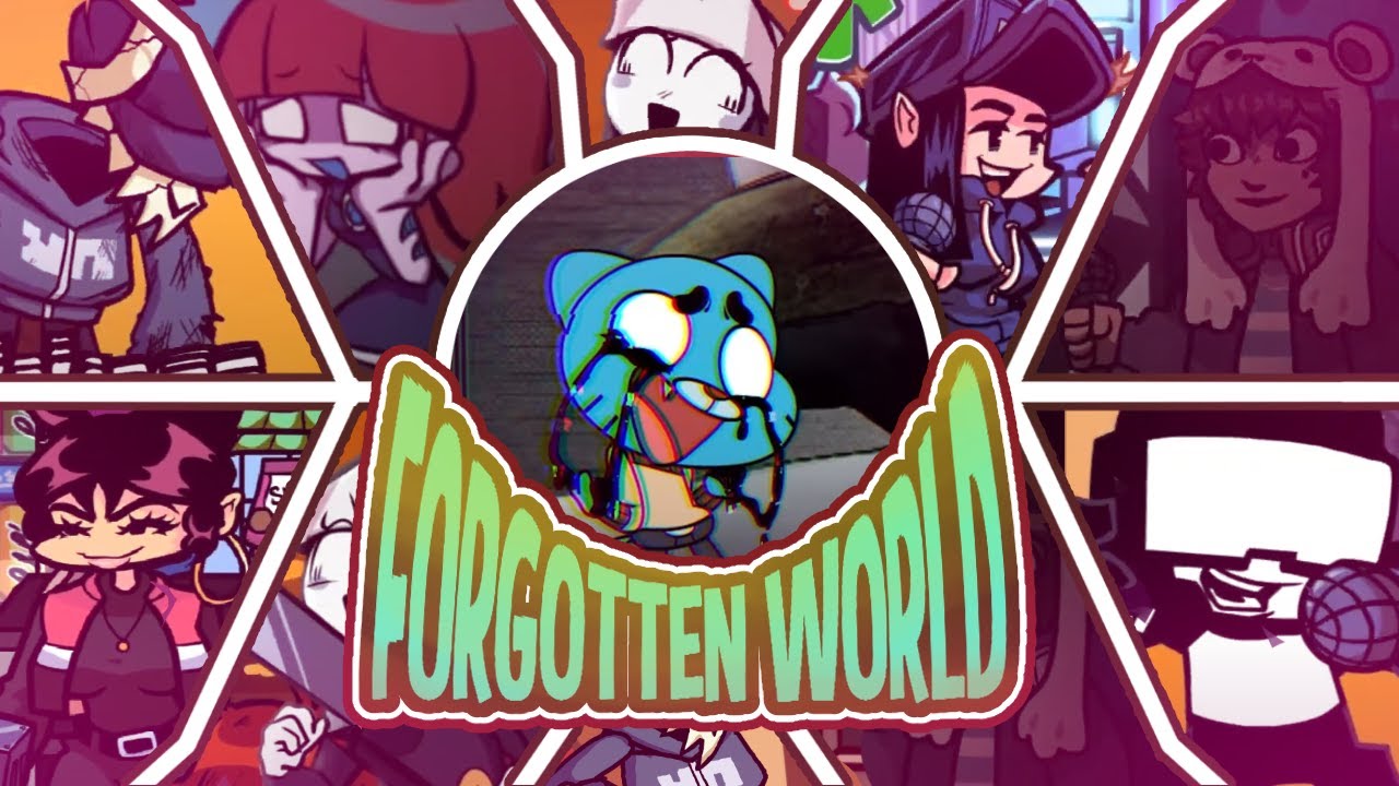 Forgotten World but Every Turn a Another Characters sings it (FNF but ...