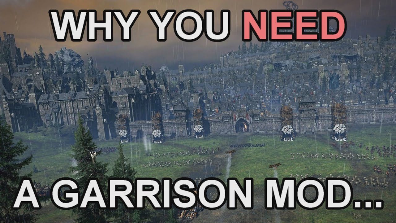 Why You NEED A Garrison Mod | Warhammer 3 - YouTube