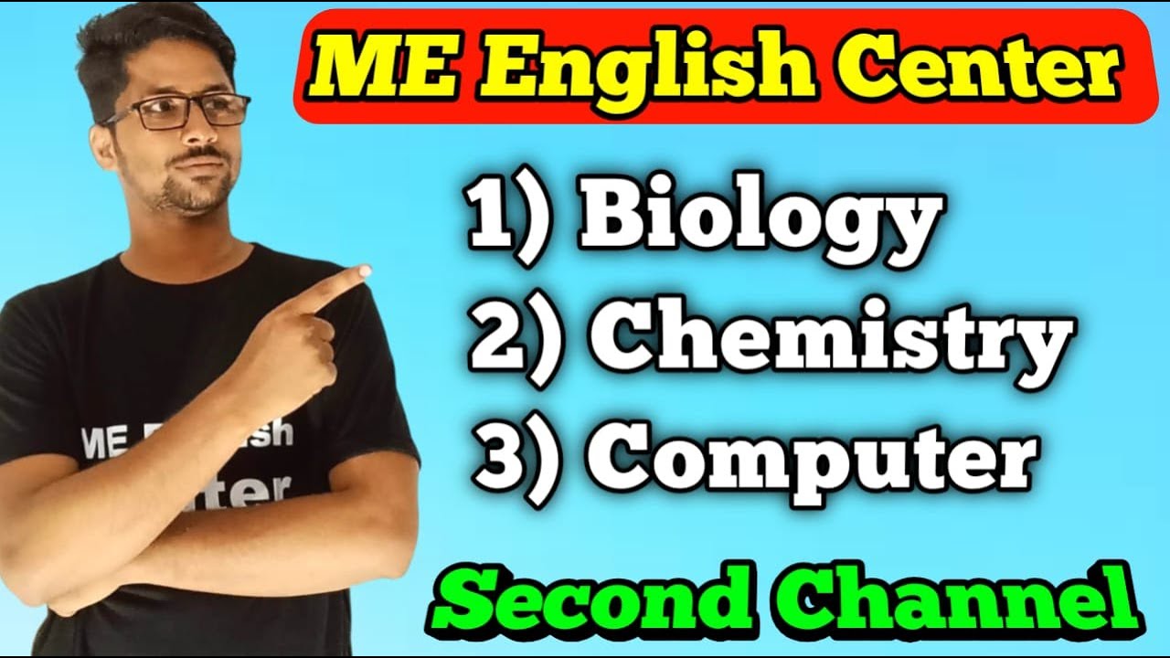 Introduction of new Channel||ME English Center (Bio,Che and Com ...