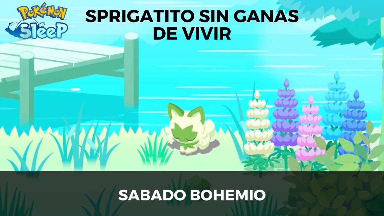 ¡Sprigatito Flojo en Pokémon Sleep! ¿Qué Pasó? 🤔🌙 - YouTube