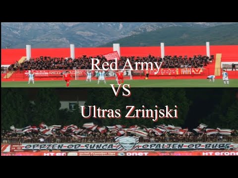 Red Army vs Ultras Zrinjski - who are the better ultras? - YouTube