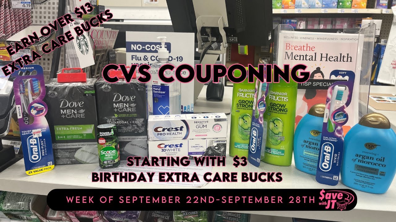 CVS Couponing| All Digital Deal|Using Birthday Extra Care Bucks! - YouTube