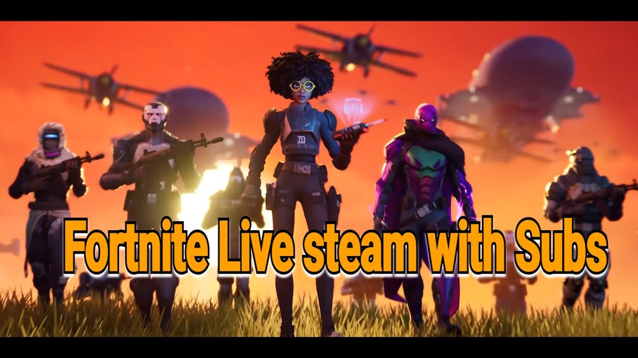 Fortnite playing with subs - YouTube