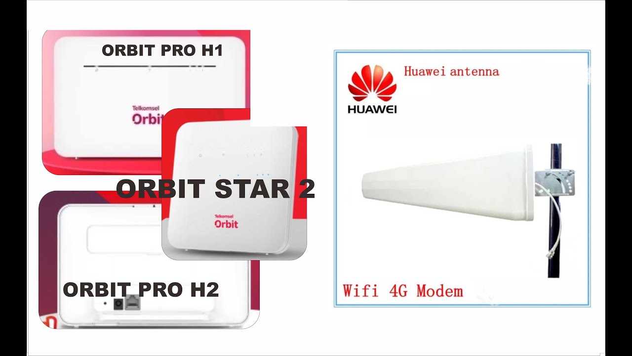 ANTENA 4G LPDA HUAWEI-ORBIT STAR 2-PRO H1 - PRO H2 - YouTube