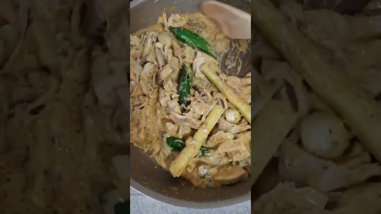 Jack fruit vegetable with coconut milk and sardines#shortvideo - YouTube